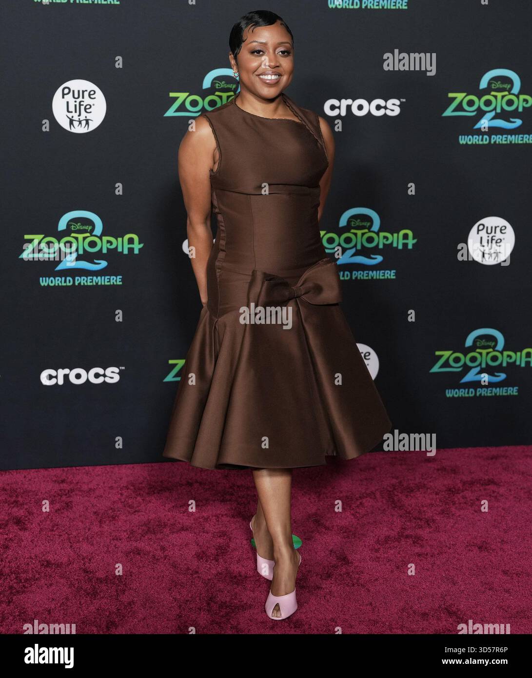 Quinta Brunson arrives at the Walt Disney Animation Studios’ ZOOTOPIA 2 ...