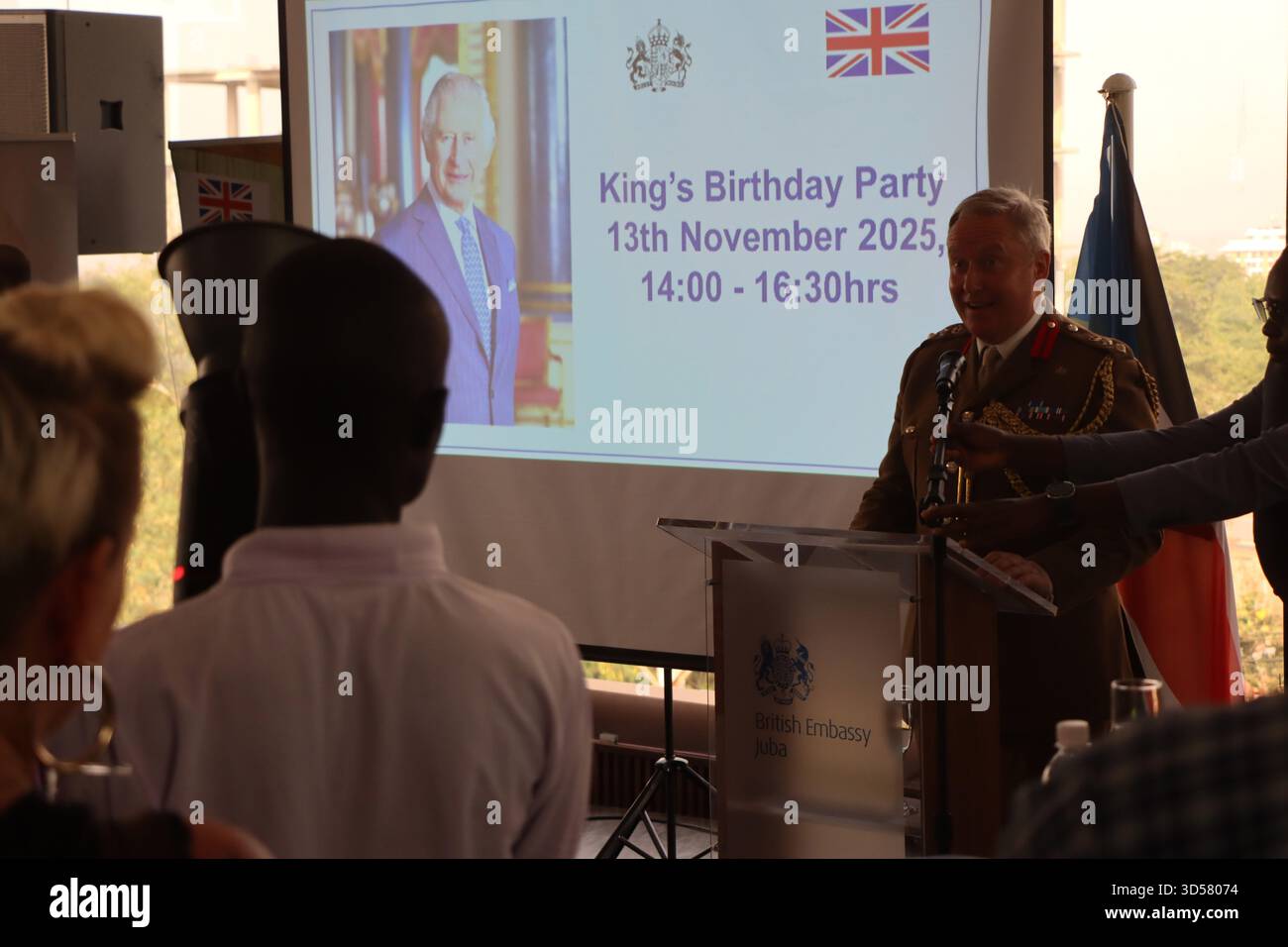 November 13, 2025, Juba, Ces / Juba, South Sudan: Colonel MARK BAVIM ...