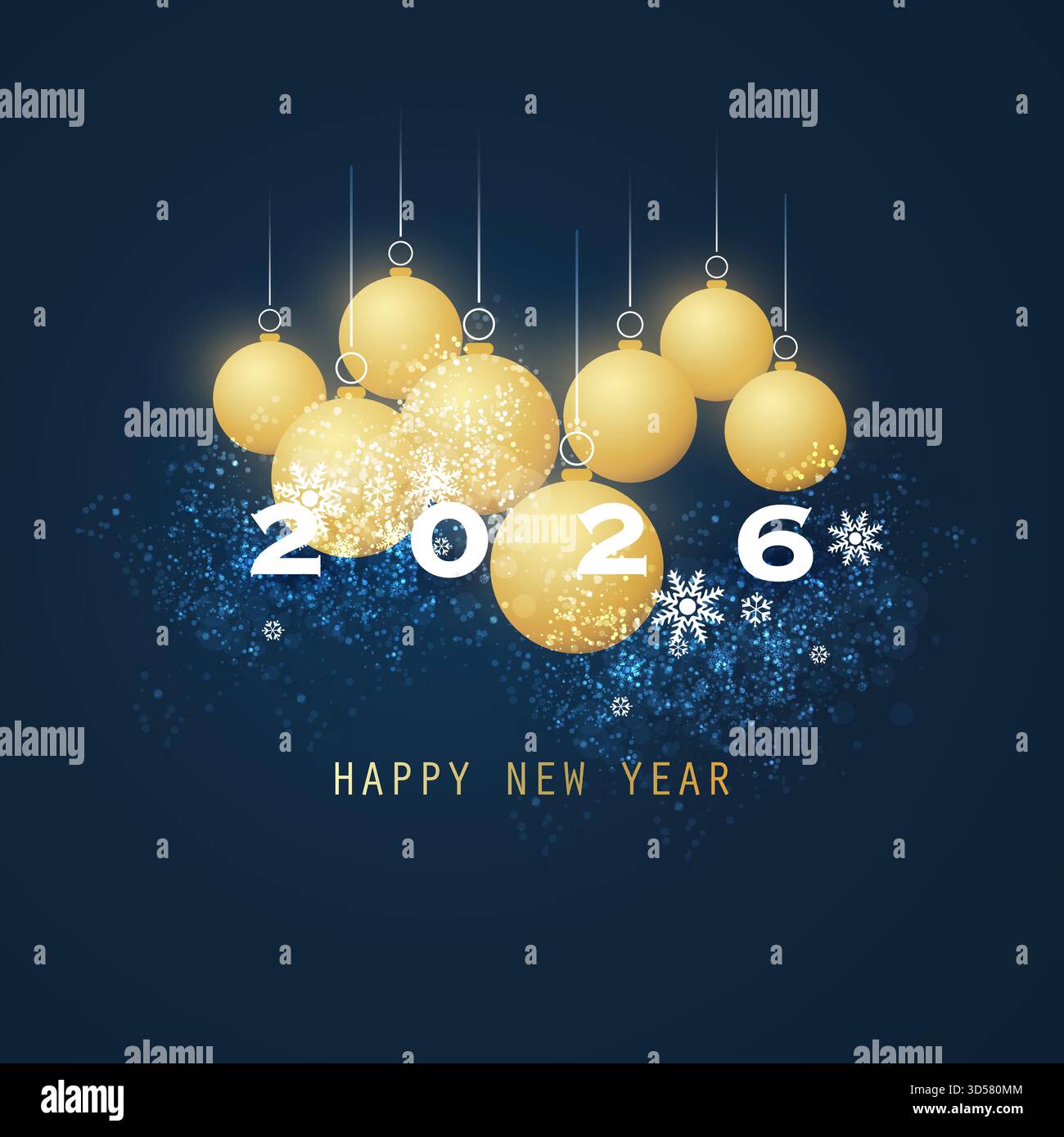 Best wishes dark new Stock Vector Images - Alamy