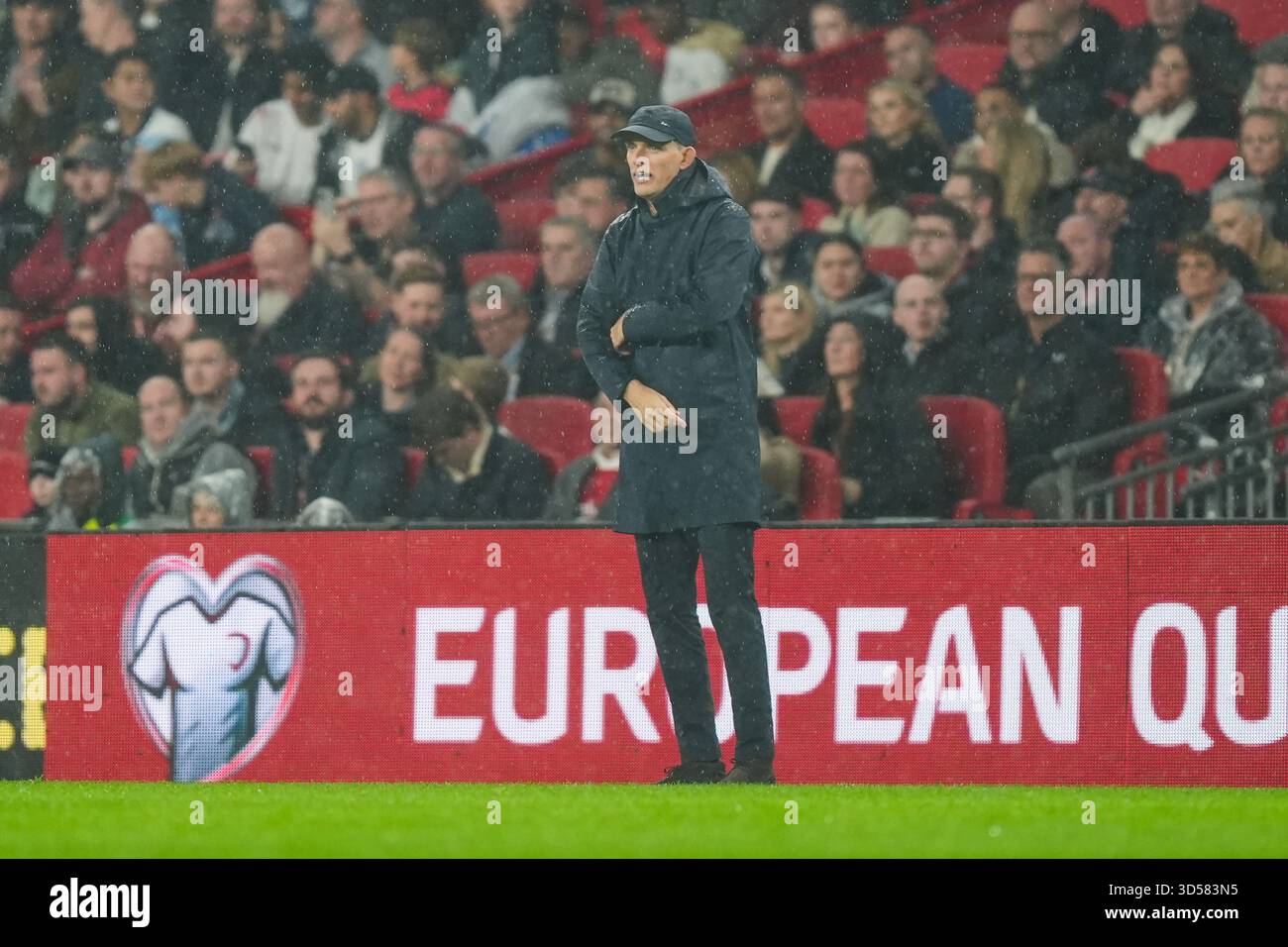 Thomas Tuchel, Manager of England during the England v Serbia UEFA ...