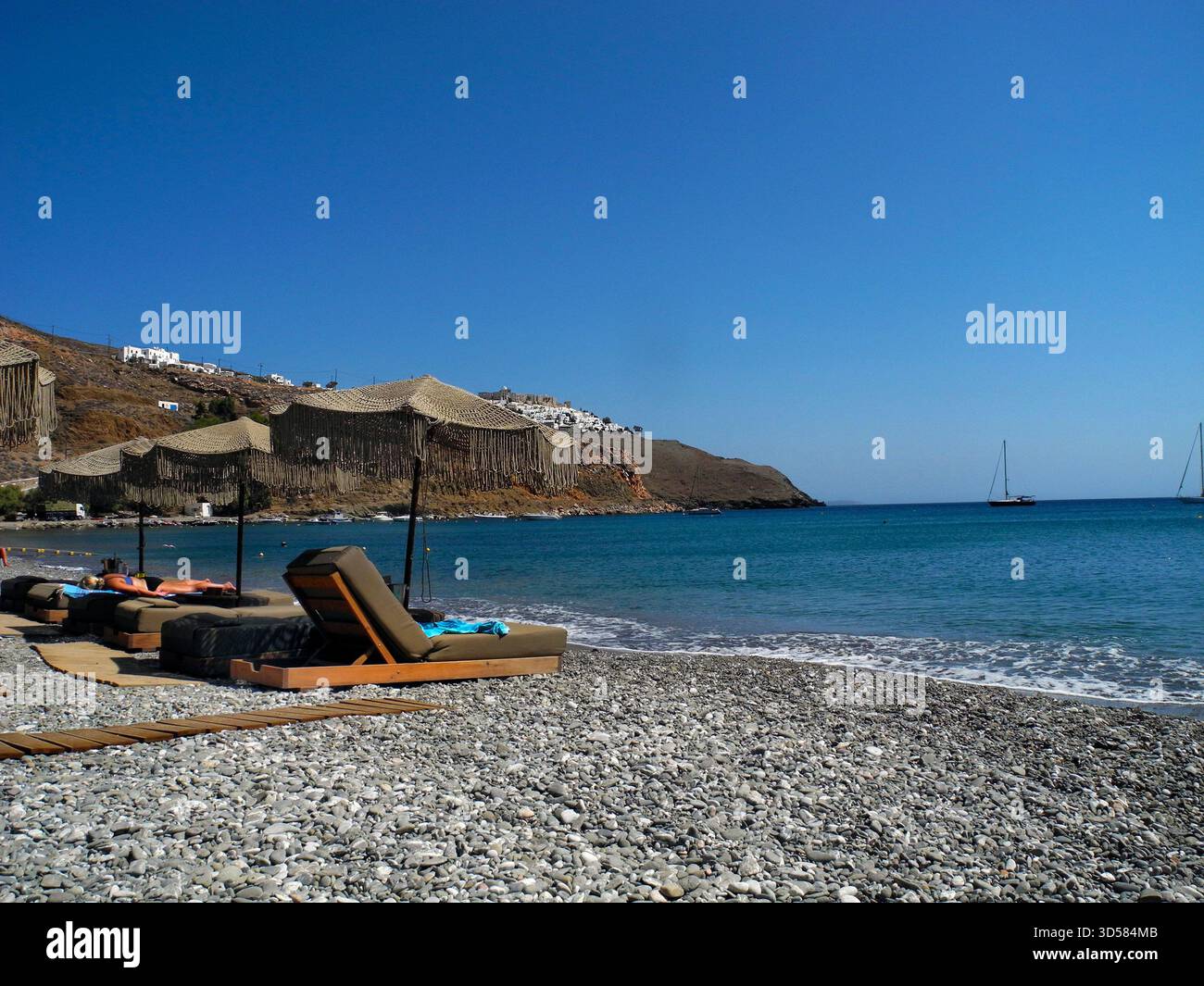 Greece, Astypalea Island, sunshine and blue skies, a holiday paradise ...