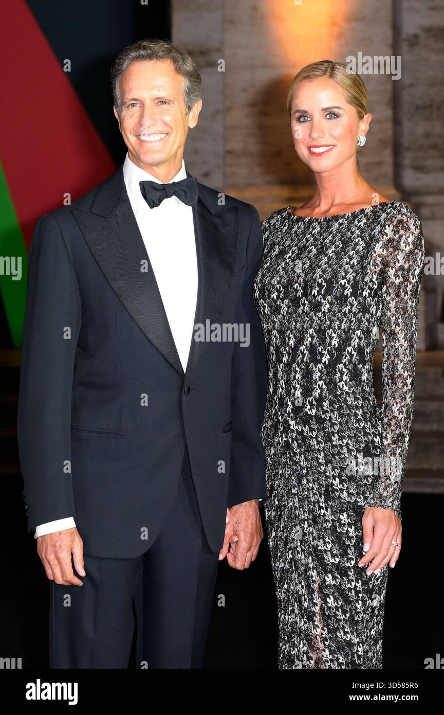 Alessandro Benetton und Gloria Tonon bei der Premiere der Sky ...