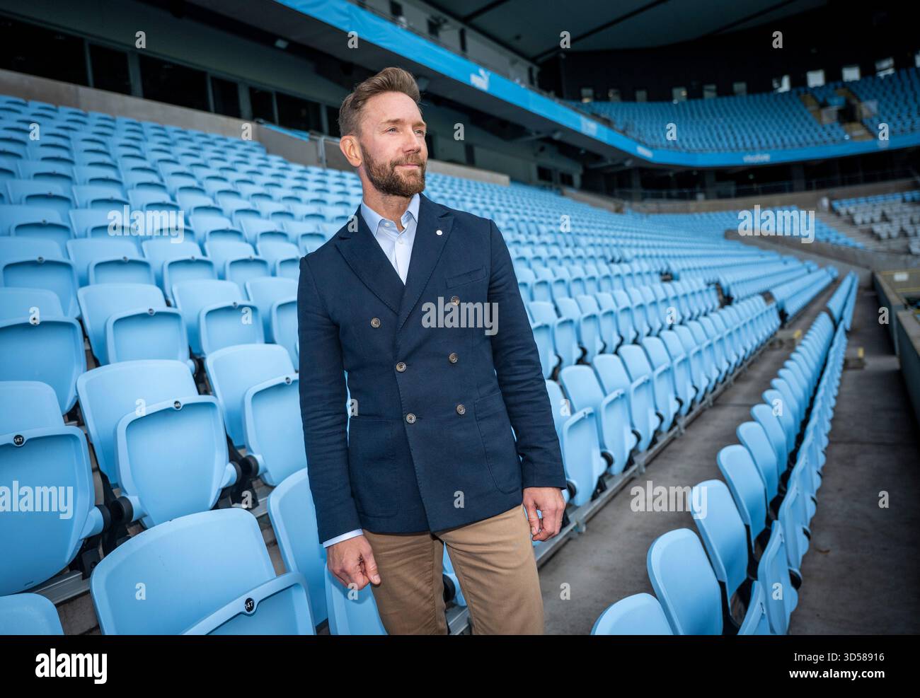 MALMÖ 2025-11-14 Jimmy Rosengren was presented at a press conference at ...