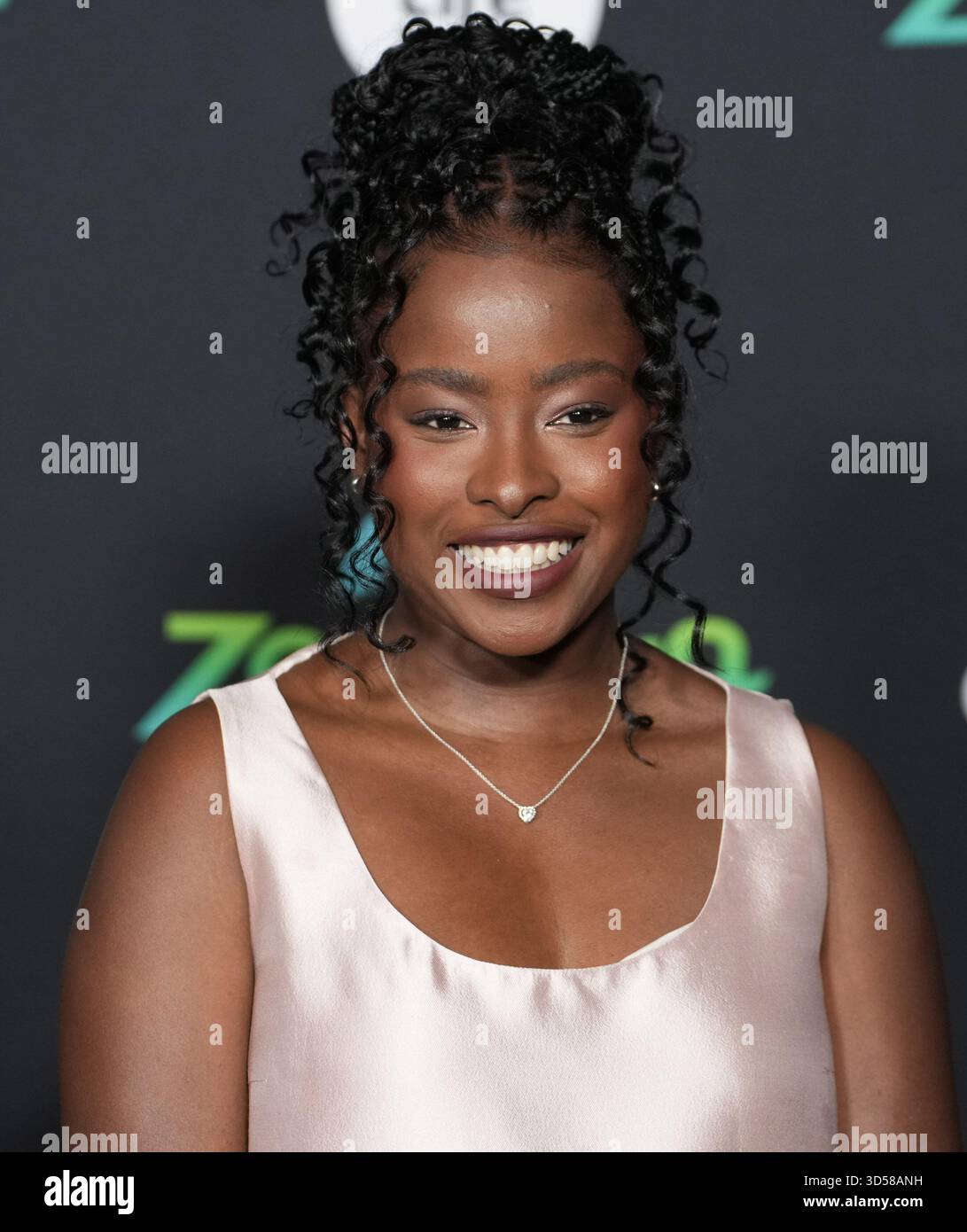 Amanda Gorman arrives at the Walt Disney Animation Studios’ ZOOTOPIA 2 ...
