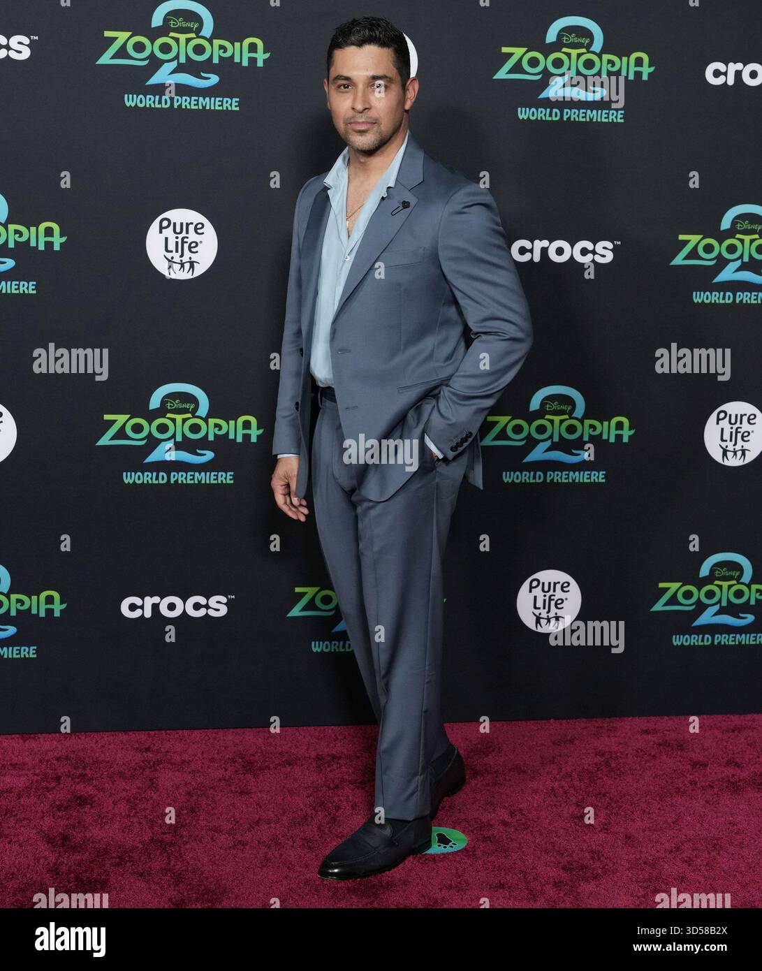 Wilmer Valderrama arrives at the Walt Disney Animation Studios ...