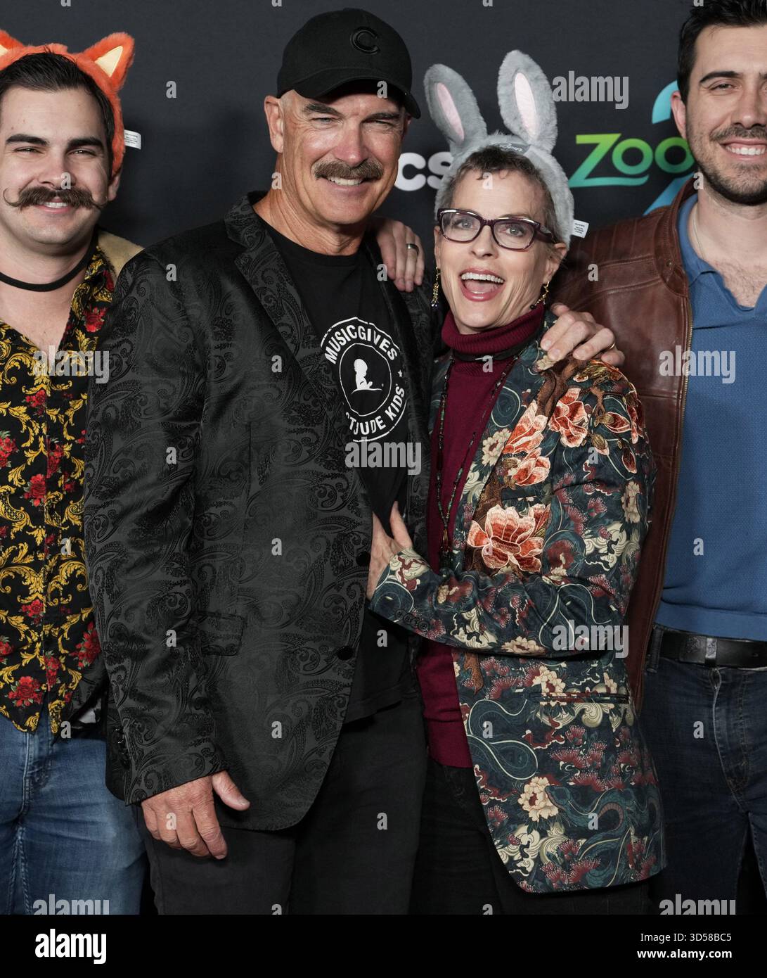 Patrick Warburton and Wife arrives at the Walt Disney Animation Studios ...