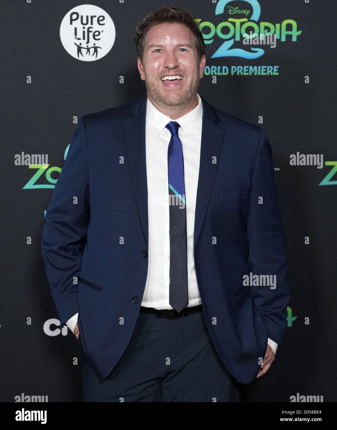Nate Torrence arrives at the Walt Disney Animation Studios’ ZOOTOPIA 2 ...