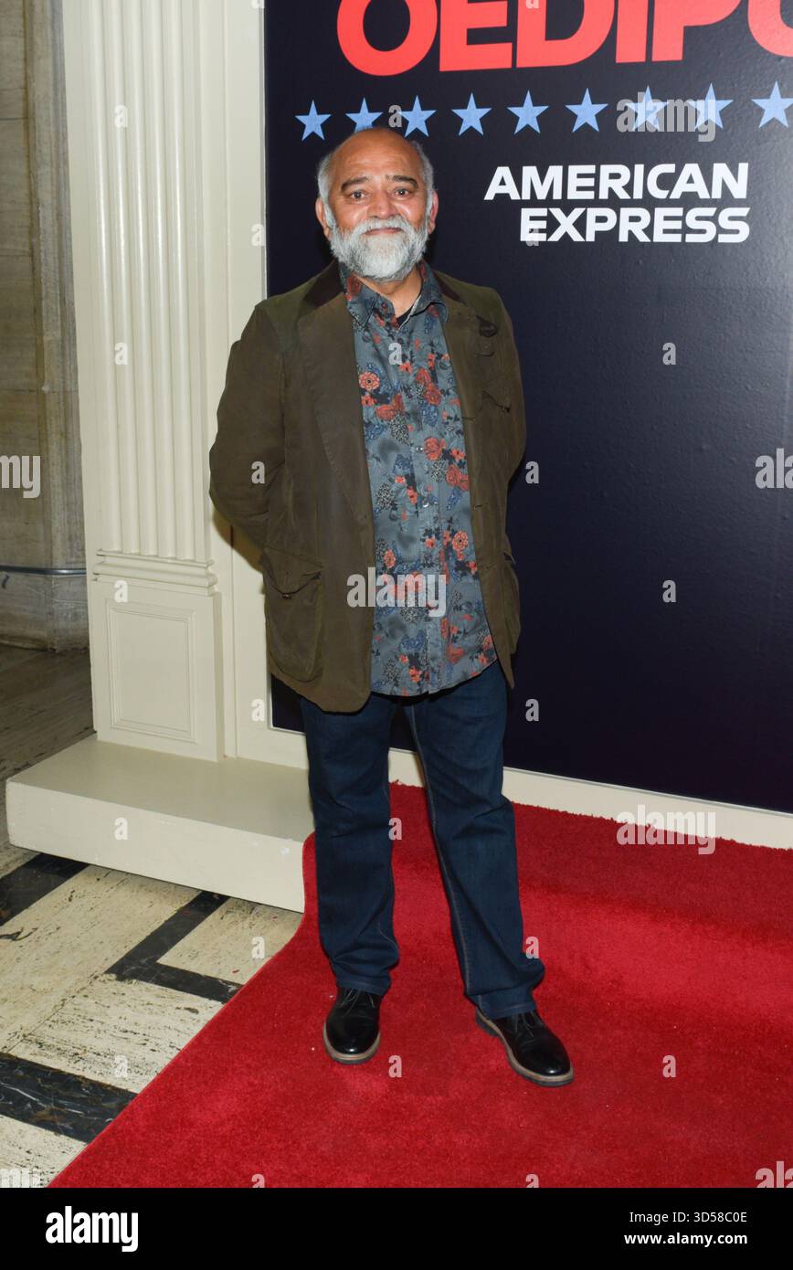 Bhasker Patel attends the "Oedipus" Broadway Opening Night Post-Show ...