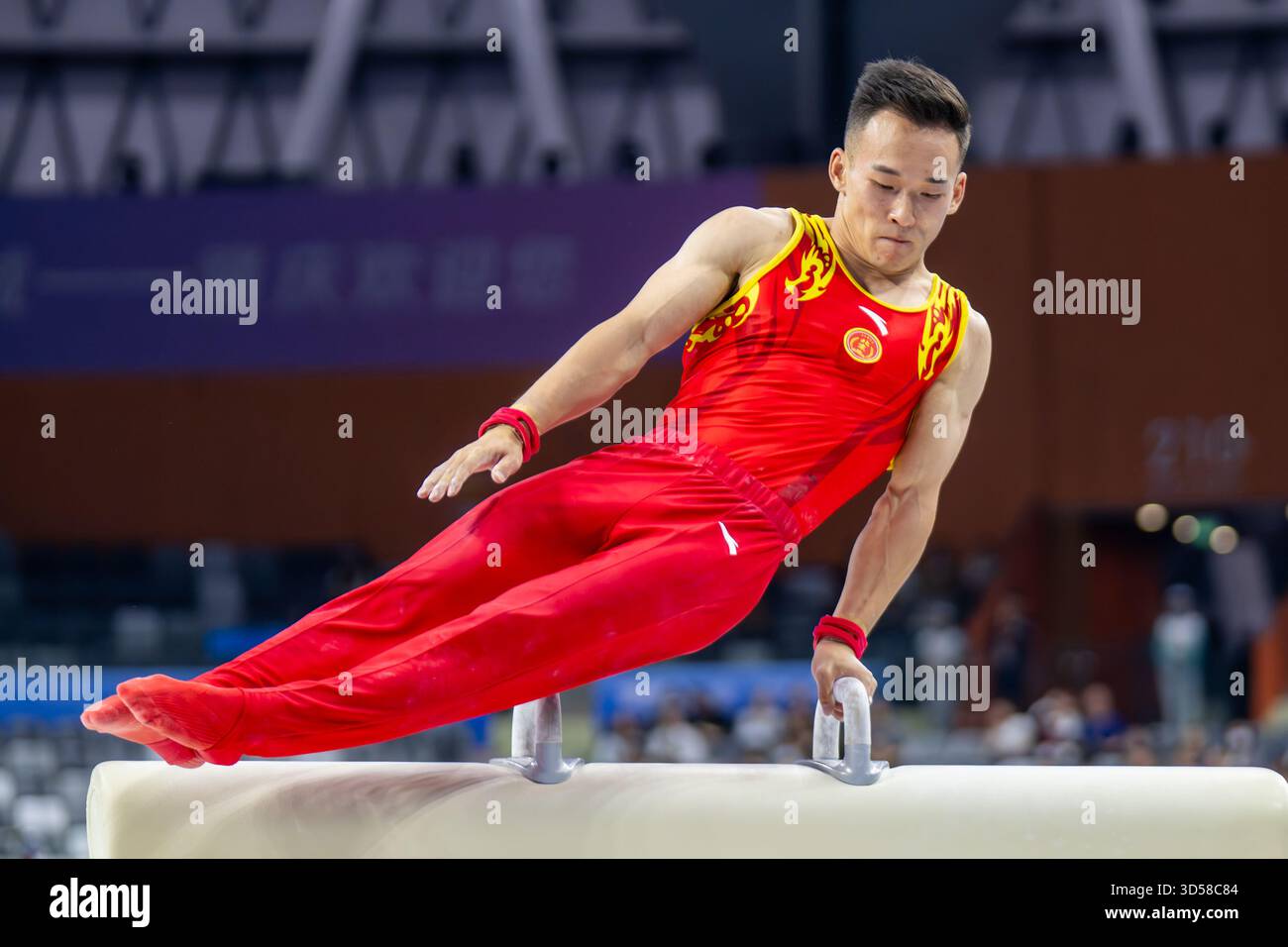 (251114) -- ZHAOQING, Nov. 14, 2025 (Xinhua) -- Xiao Ruoteng of Beijing ...