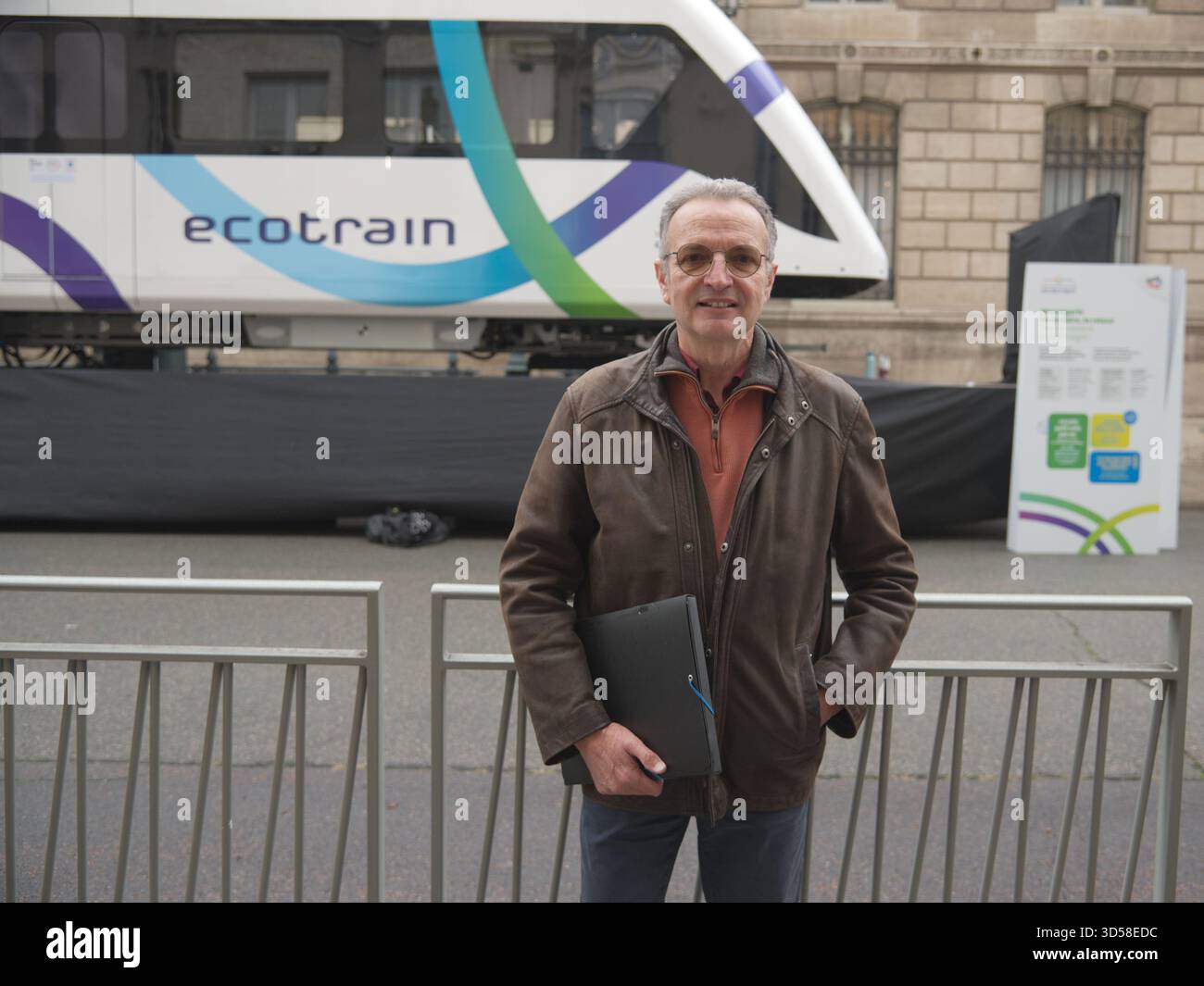 Philippe Bourguignon, Engineer and President of the company EcoTrain ...