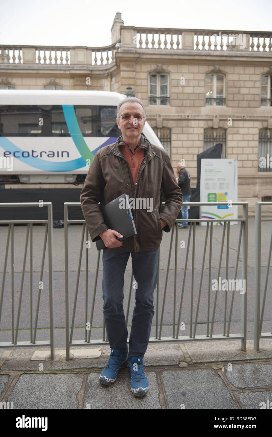 Philippe Bourguignon, Engineer and President of the company EcoTrain ...