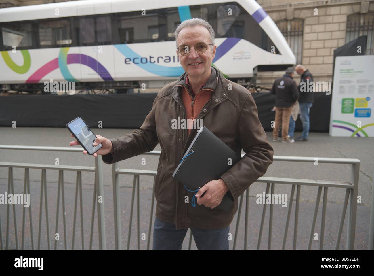 Philippe Bourguignon, Engineer and President of the company EcoTrain ...