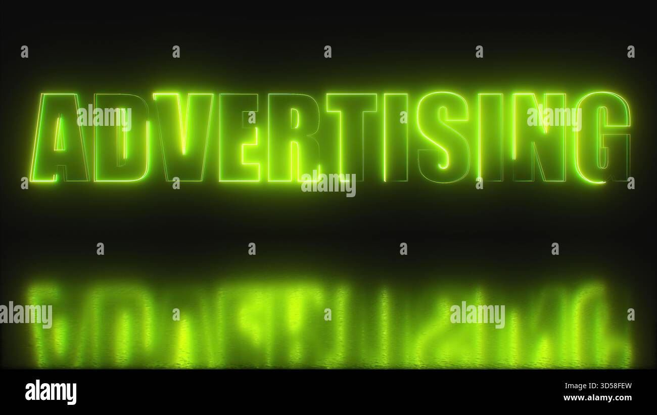 Animation neon sale text banner hi-res stock photography and images - Alamy