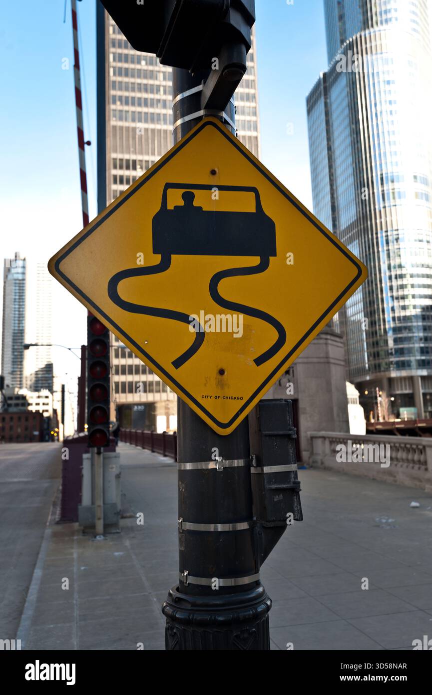 Michigan road sign hi-res stock photography and images - Alamy