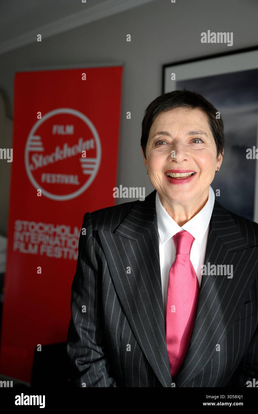 STOCKHOLM 20251114World star Isabella Rossellini is in Stockholm as ...