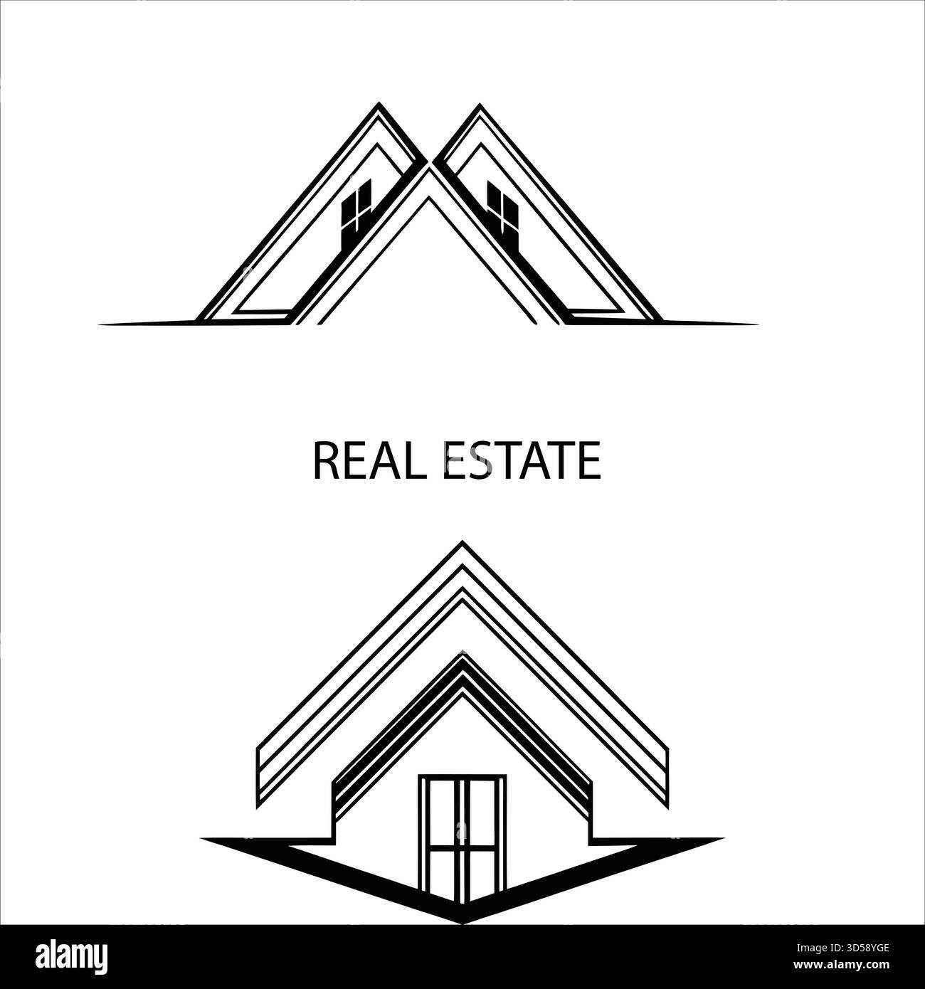 Modern architecture branding Black and White Stock Photos & Images - Alamy