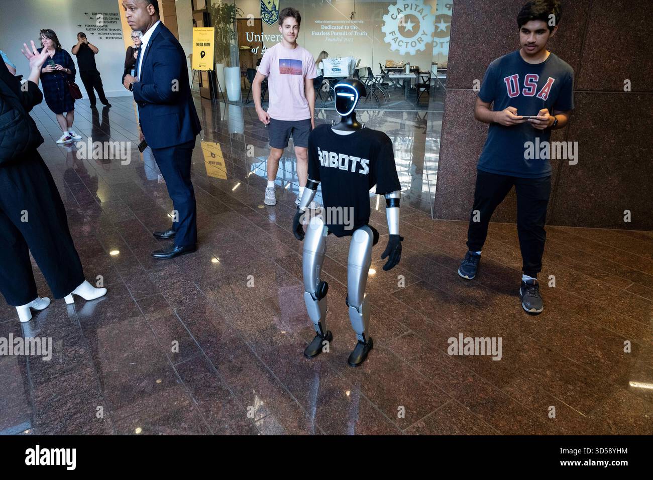 November 13, 2025: Frankie the Unitree G1 Robot at The Texas Tribune ...