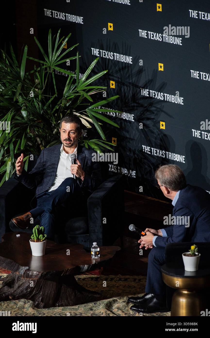 November 14, 2025: Pete Buttigieg the former U.S. Secretary of ...