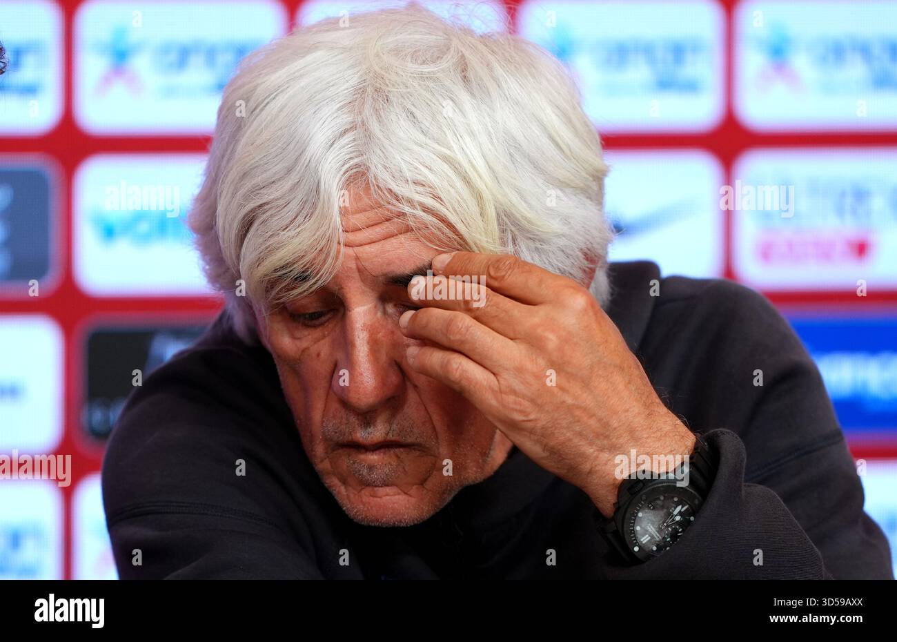 Greece manager Ivan Jovanovic during a press conference at the Georgios ...
