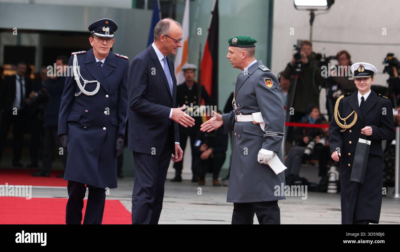 Berlin, Germany, 14th Nov. 2025. Federal Chancellor Friedrich Merz ...