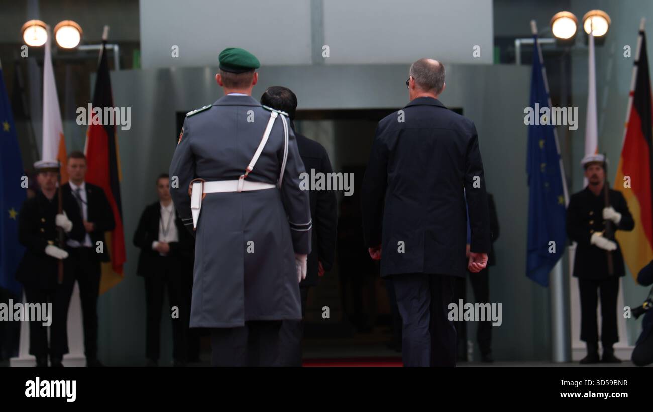 Berlin, Germany, 14th Nov. 2025. Federal Chancellor Friedrich Merz ...