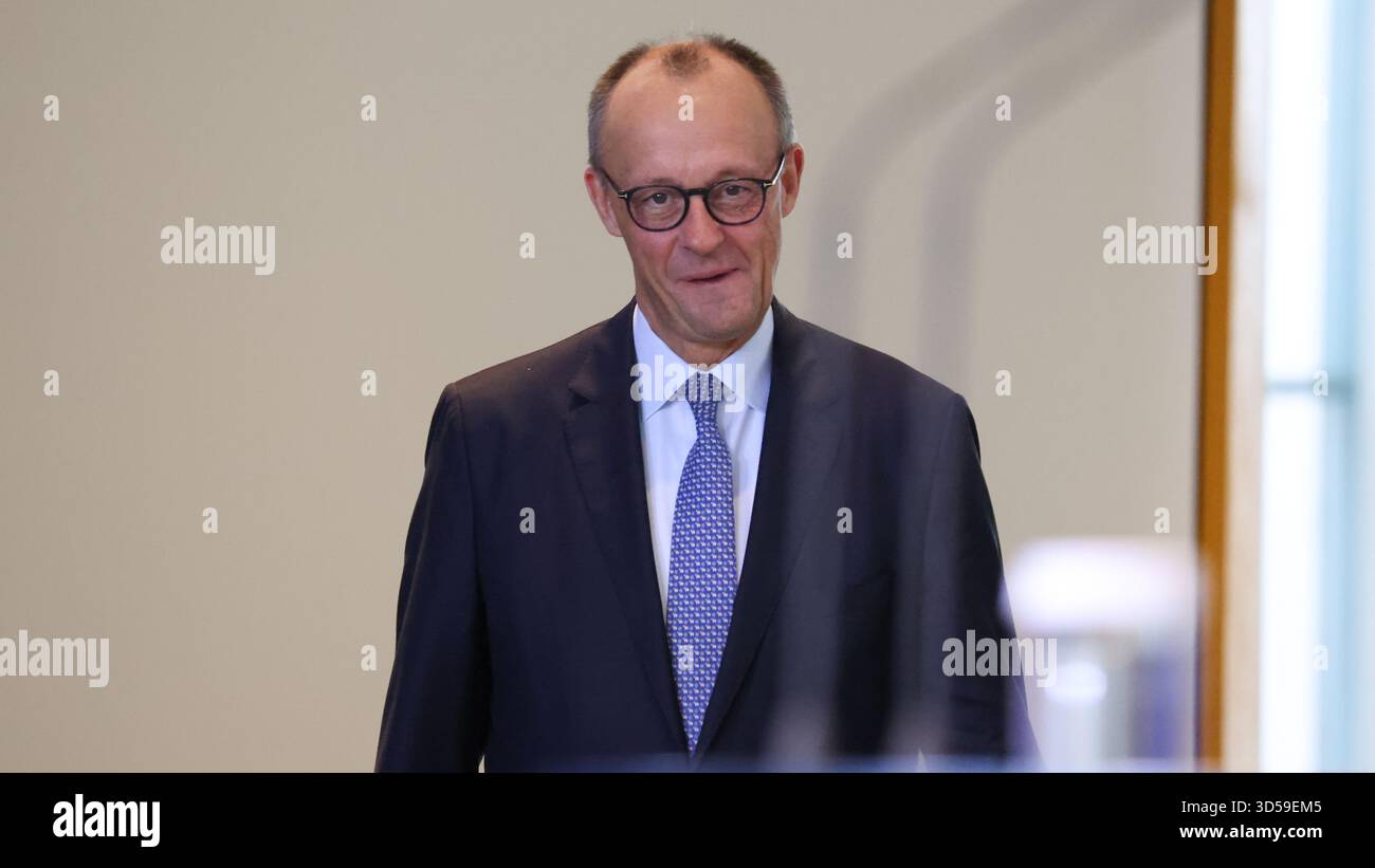 Berlin, Germany, 14th Nov. 2025. FPress conference by Federal ...