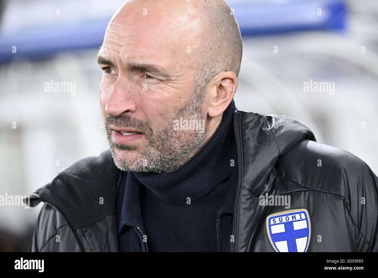 Finland's head coach Jacob Friis before the FIFA World Cup 2026 Group G ...