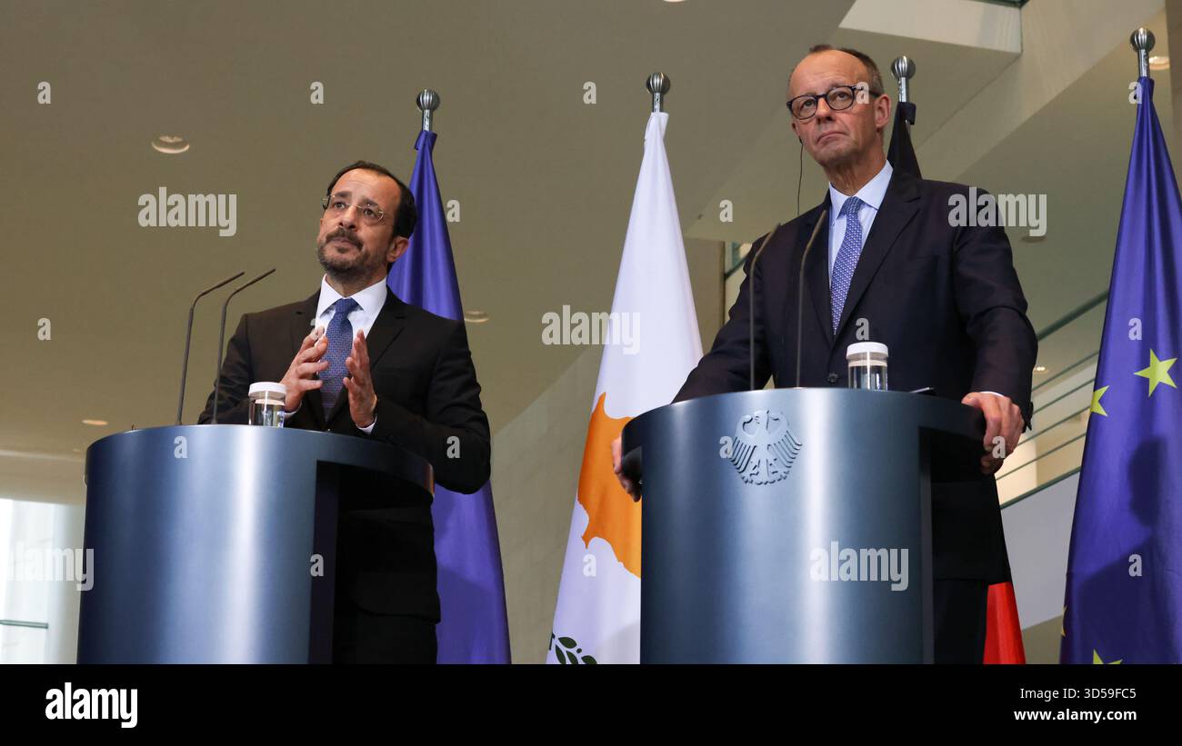 Berlin, Germany, 14th Nov. 2025. FPress conference by Federal ...