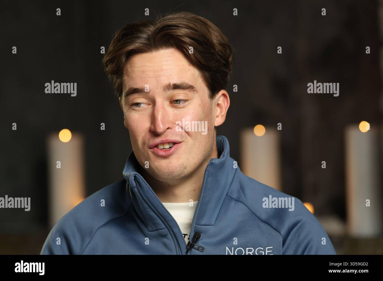 Geilo 20251114. Vebjørn Sørum during the media meeting with national ...