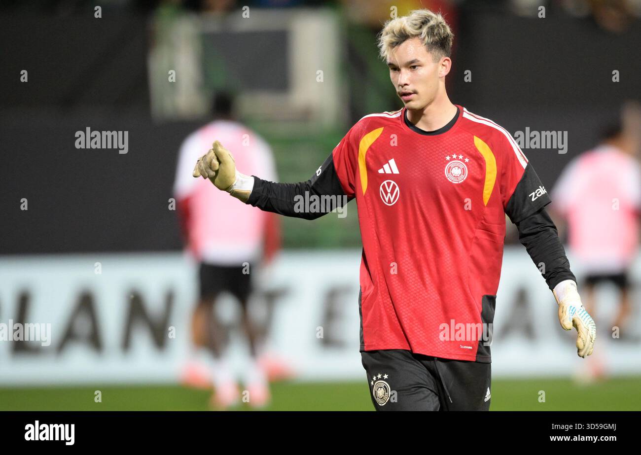 Goalkeeper Mio Backhaus (Germany) Fuerth, November 14, 2025, Soccer ...