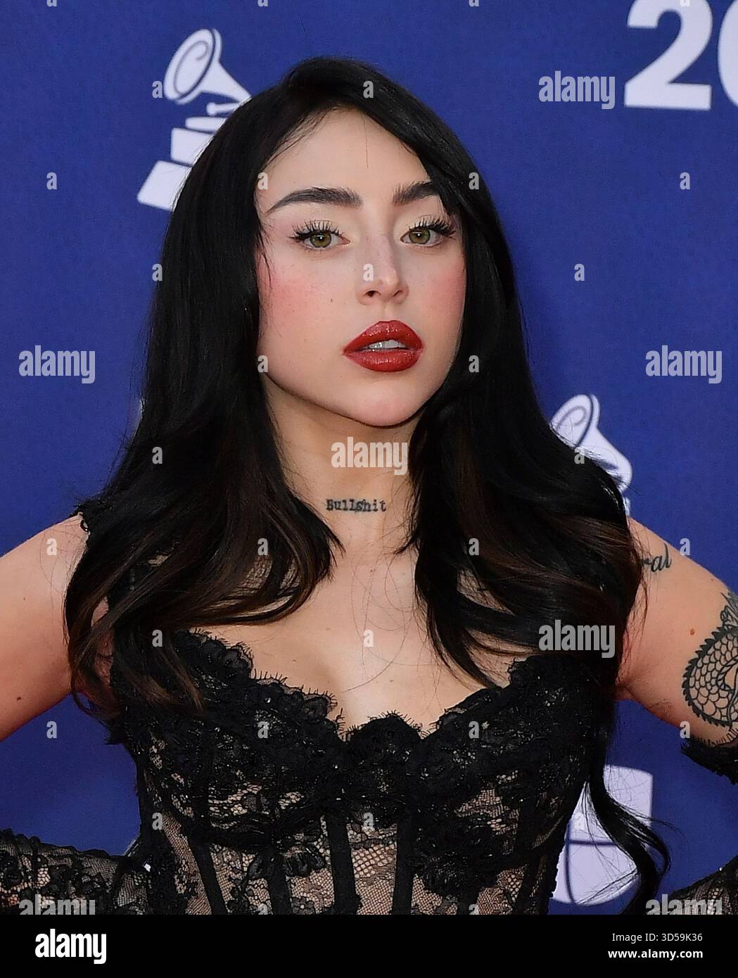 Nicki Nicole attends The 26th Annual Latin GRAMMY Awards at MGM Grand ...