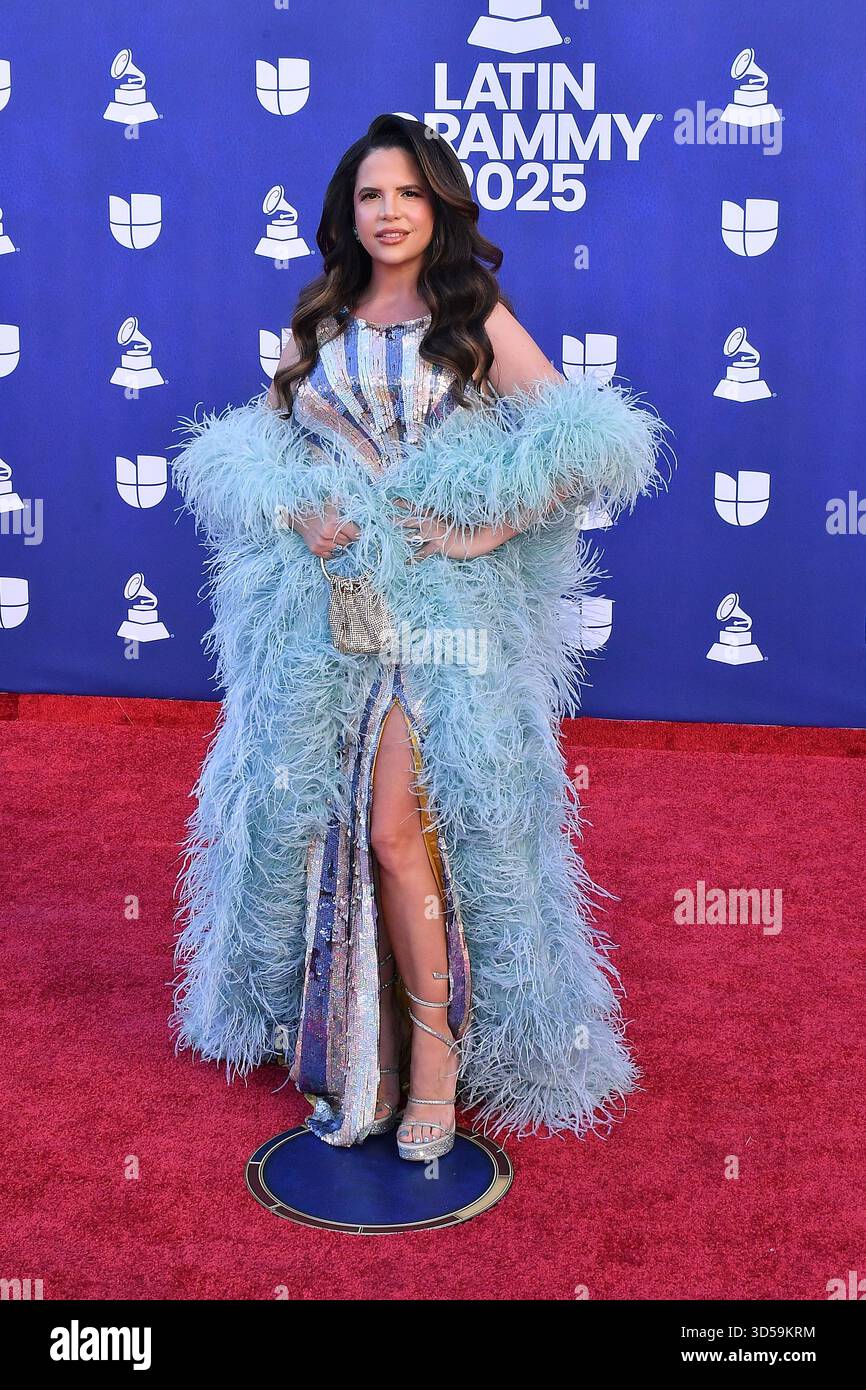Camila Guiribitey attends The 26th Annual Latin GRAMMY Awards at MGM ...