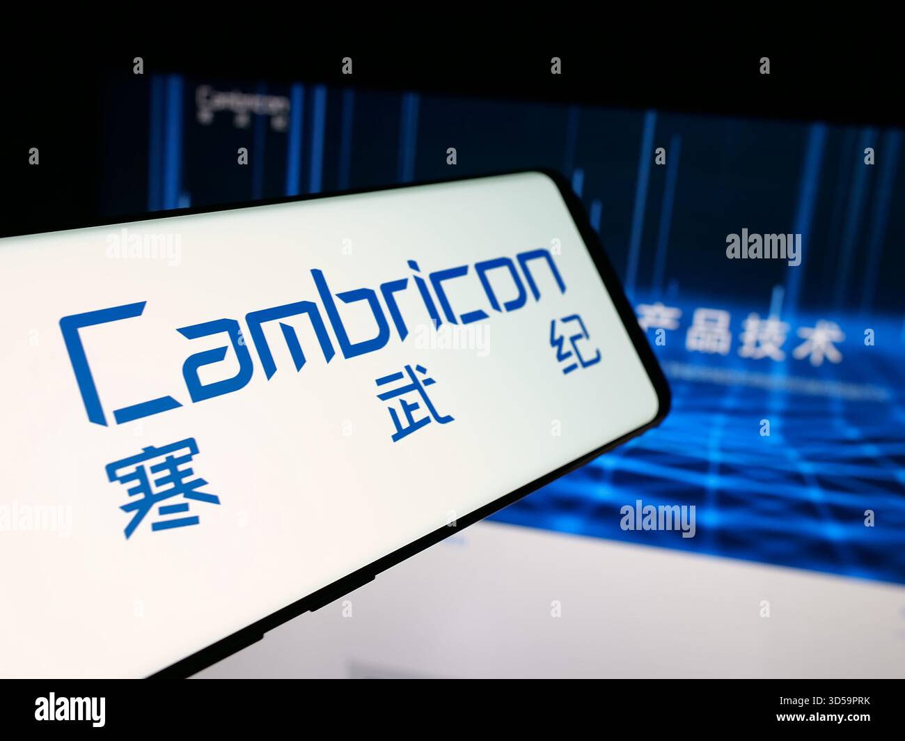 Stuttgart, Germany - 11-06-2025: Smartphone with logo of semiconductor ...