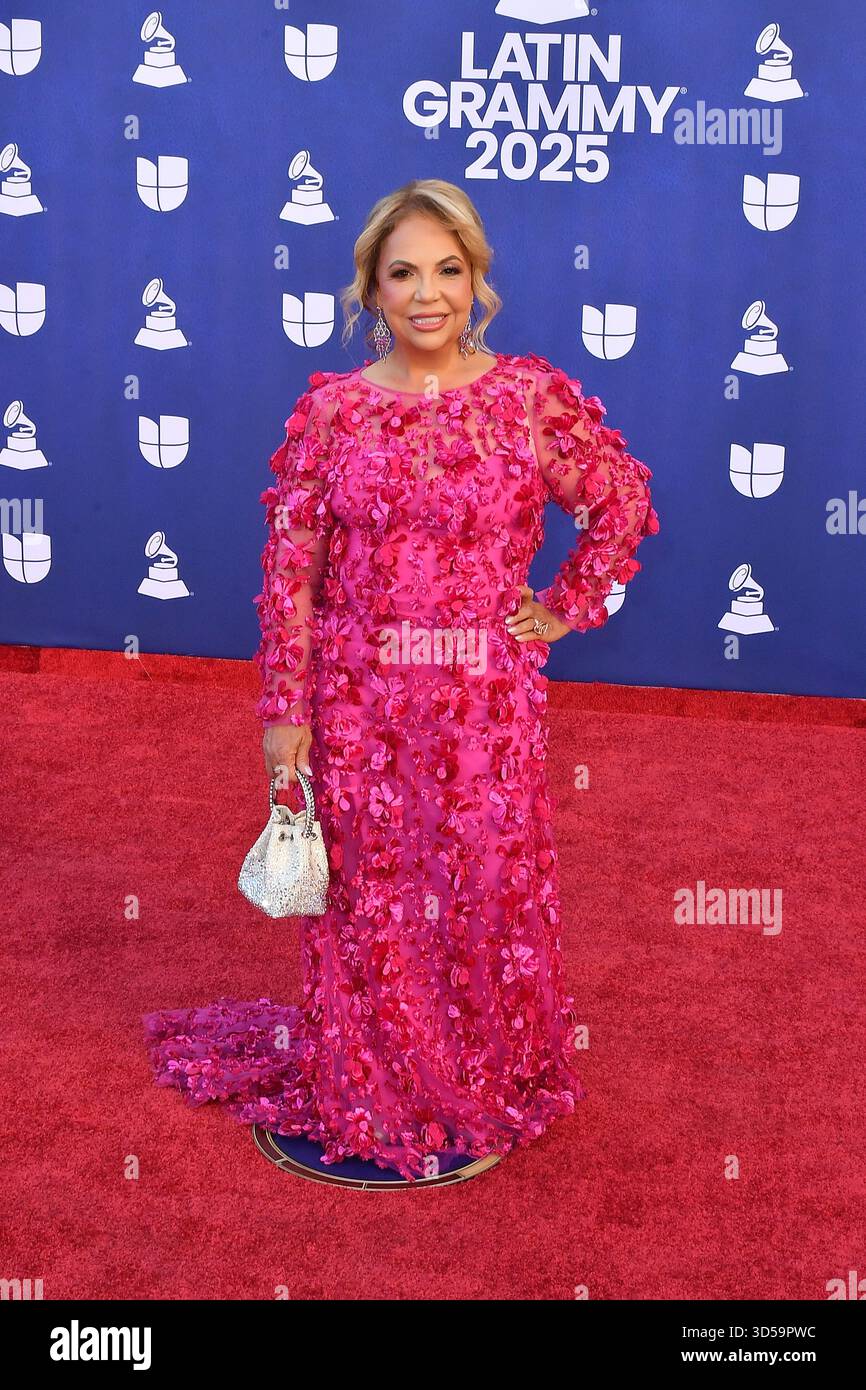 Taty Guiribitey attends The 26th Annual Latin GRAMMY Awards at MGM ...