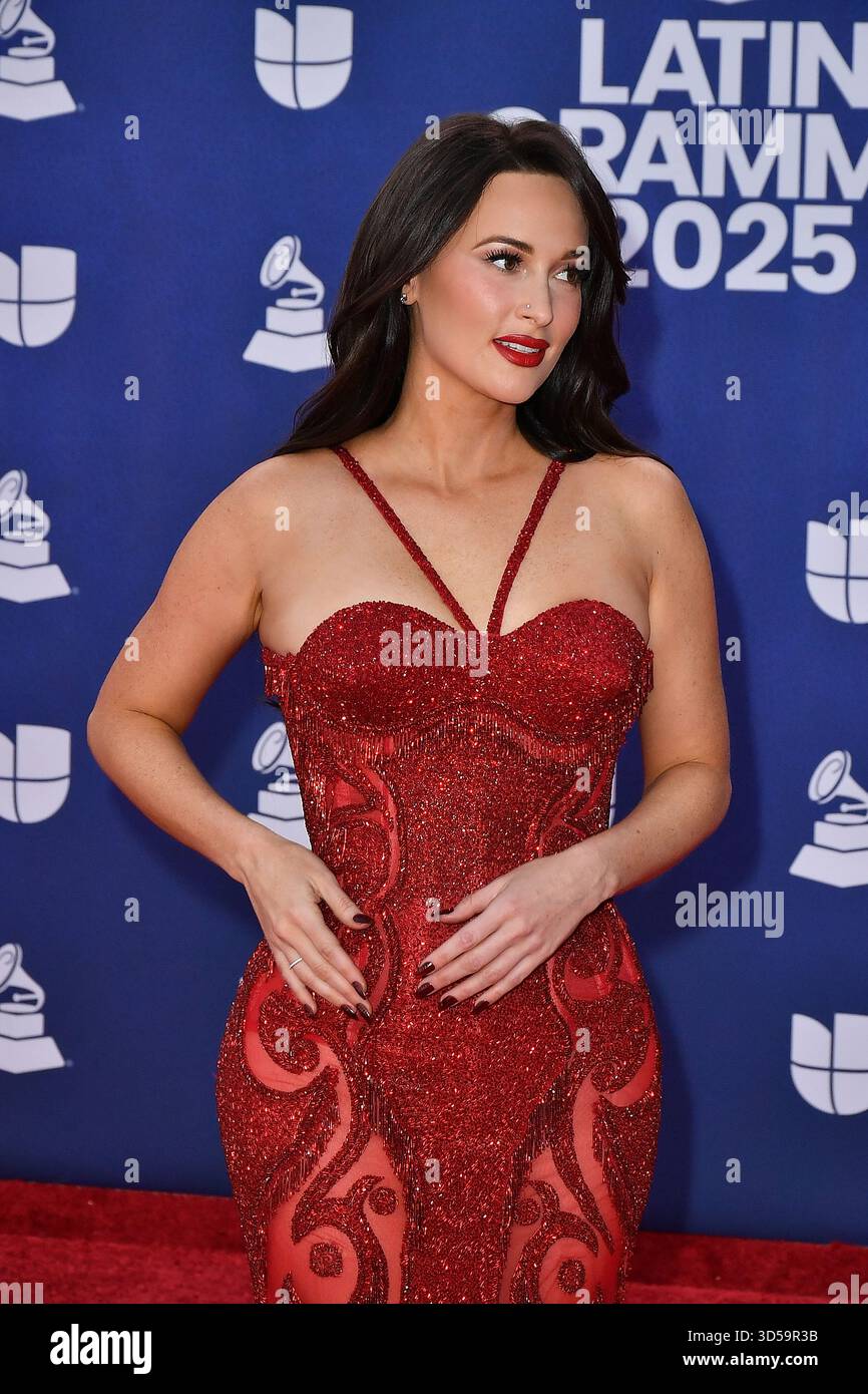 Kacey Musgraves attends The 26th Annual Latin GRAMMY Awards at MGM ...