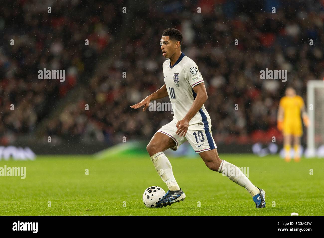 Jude Bellingham of England on the ball during the UEFA European ...