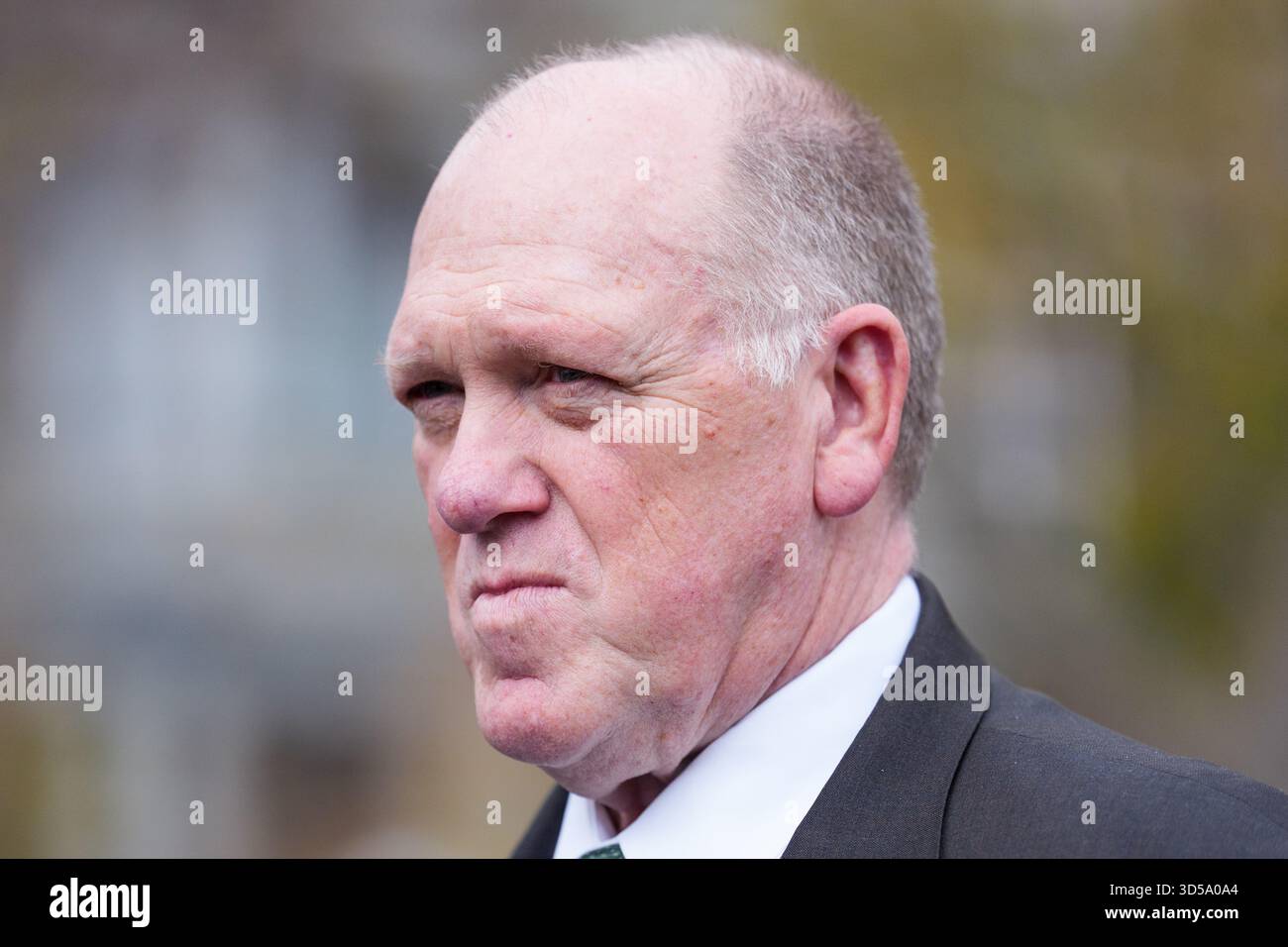 White House Border Czar Tom Homan gives remarks to the media outside ...