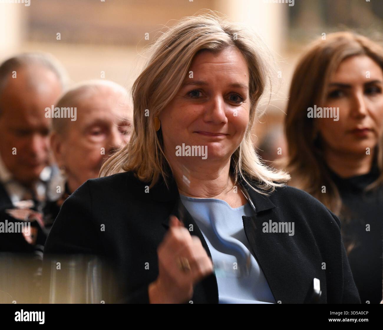14 November 2025, Hesse, Frankfurt/Main: Journalist and correspondent ...