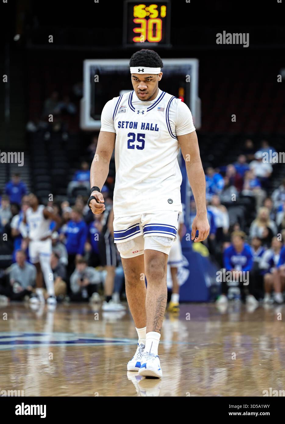 Nov 13, 2025; Newark, New Jersey, USA; Seton Hall forward Najai Hines ...