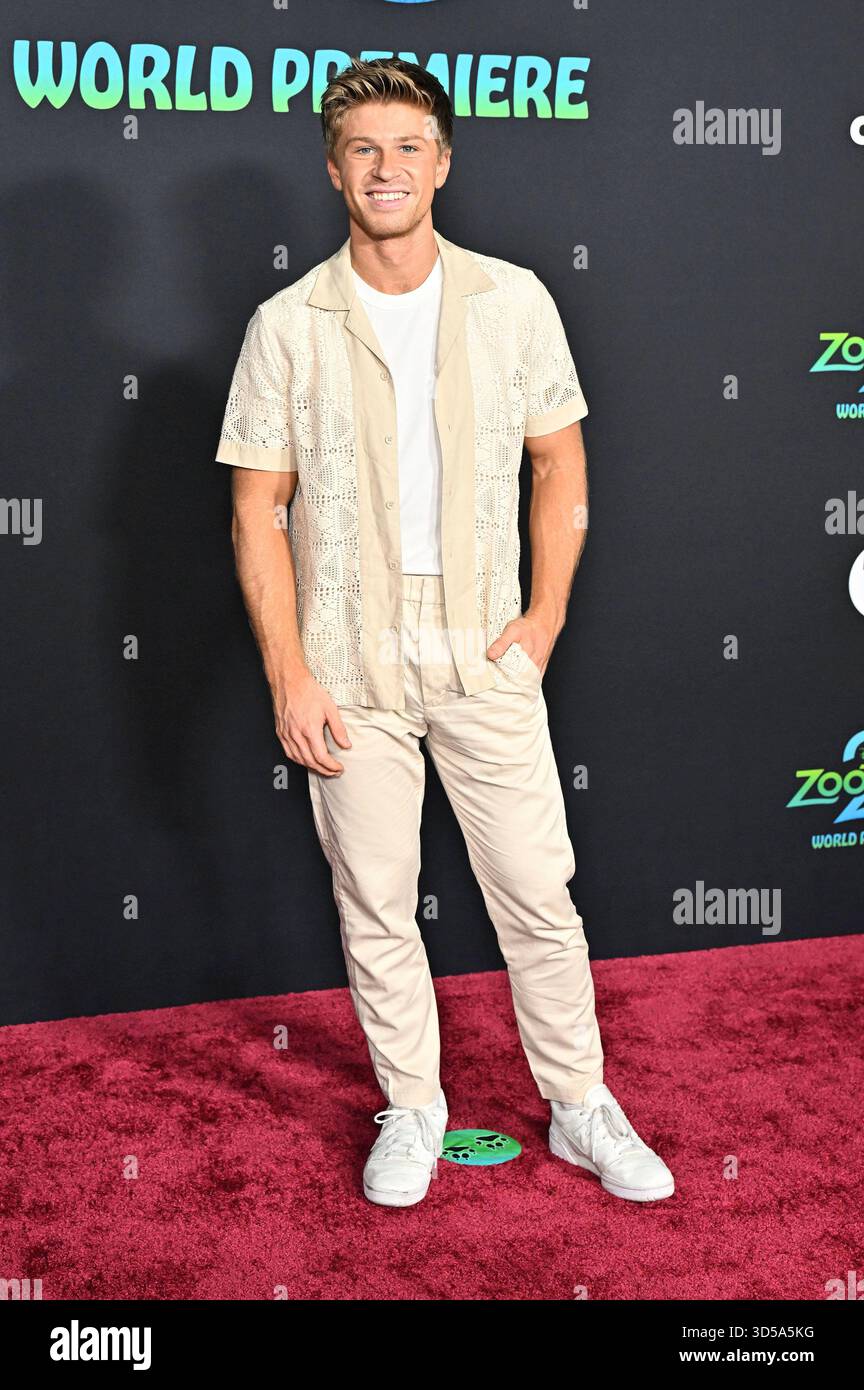 Robert Irwin bei der Weltpremiere des Animationsfilms Zoomania 2 im El ...