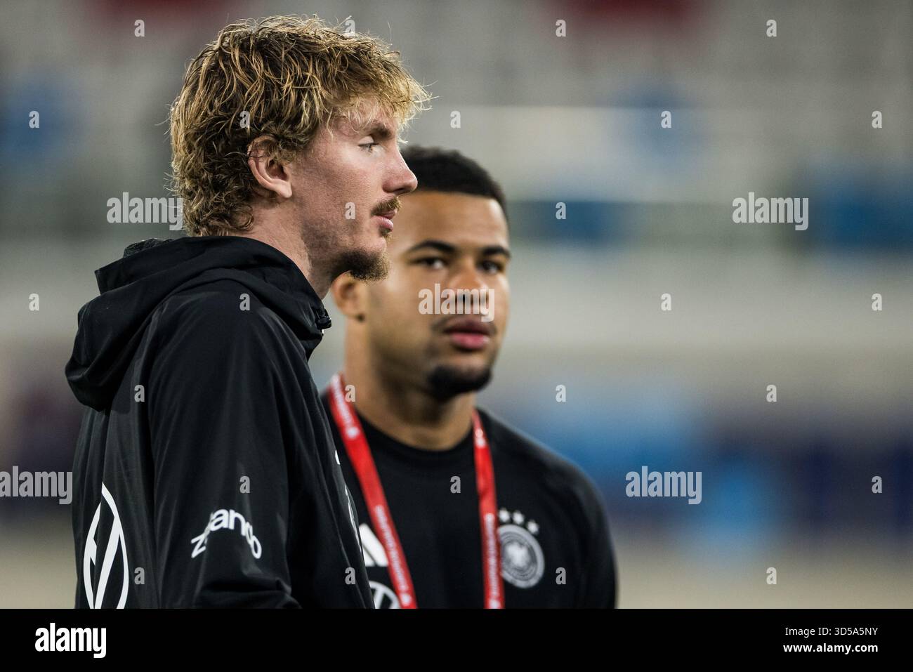 Nick Woltemade (Germany, 11) during the pitch inspection FIFA World Cup ...