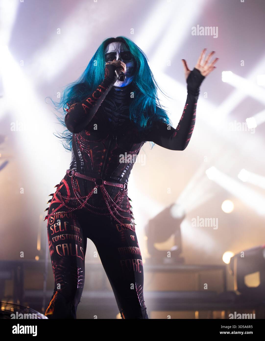 Arch enemy performs live at the o2 Apollo Manchester uk, 31st October ...