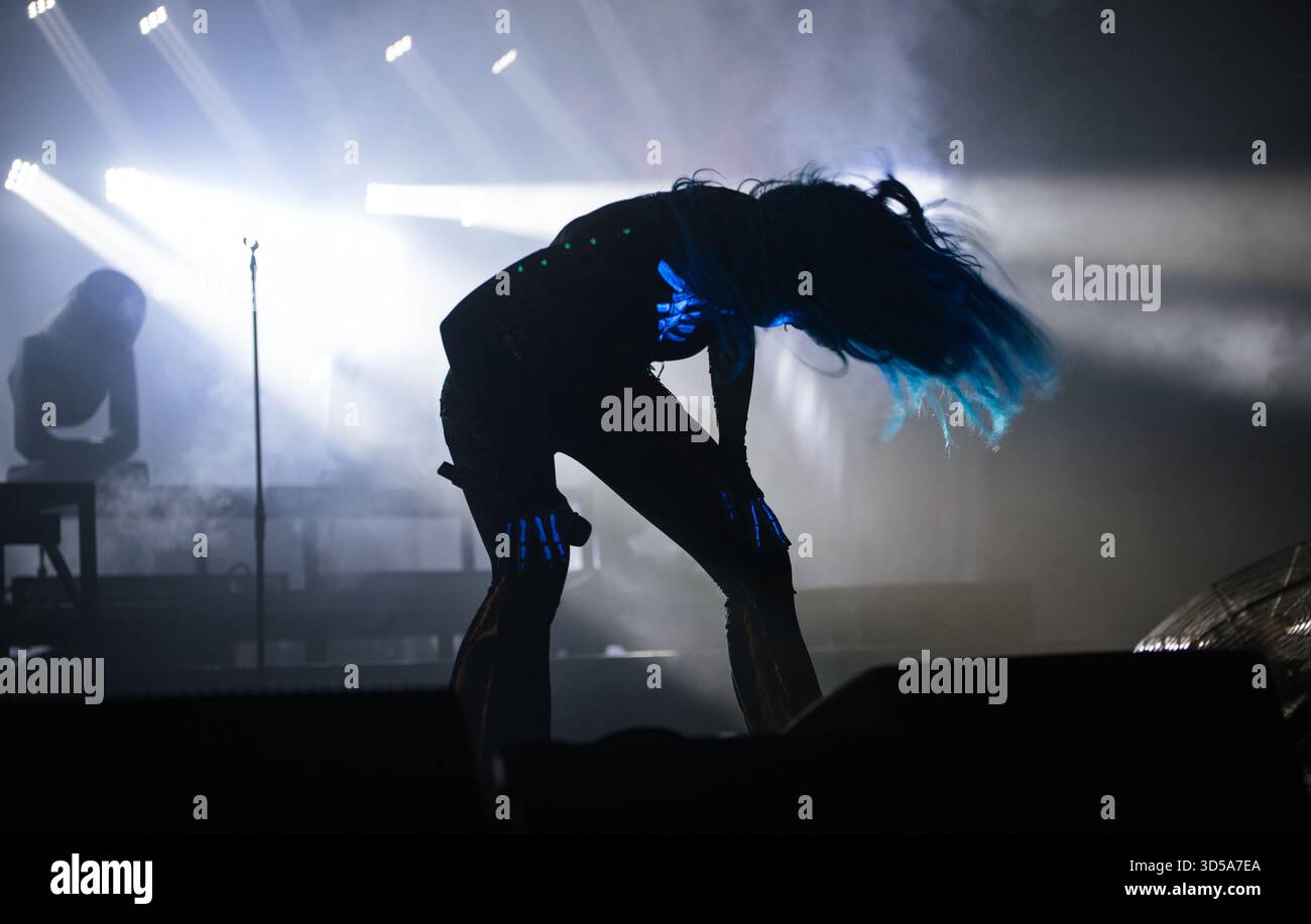 Arch enemy performs live at the o2 Apollo Manchester uk, 31st October ...