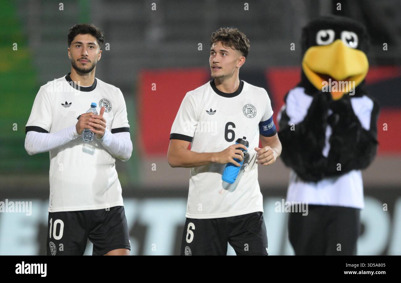 Final celebration from the left: Muhammed Damar, Tom Bischof (Germany ...