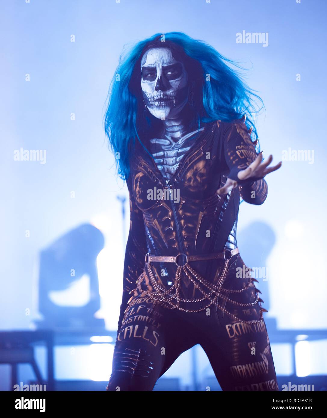 Arch enemy performs live at the o2 Apollo Manchester uk, 31st October ...