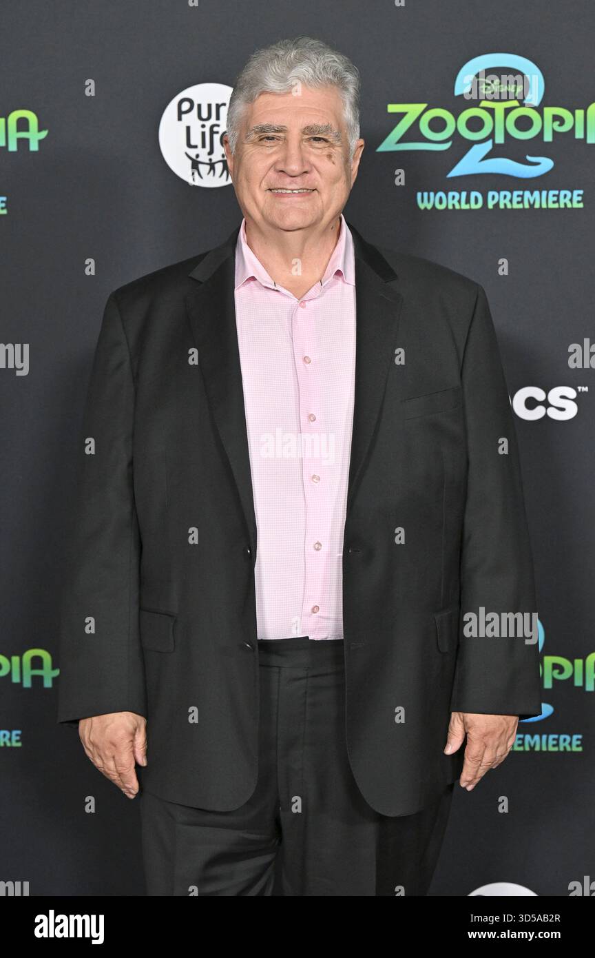 Maurice LaMarche at the world premiere of the animated film 'Zootopia 2 ...
