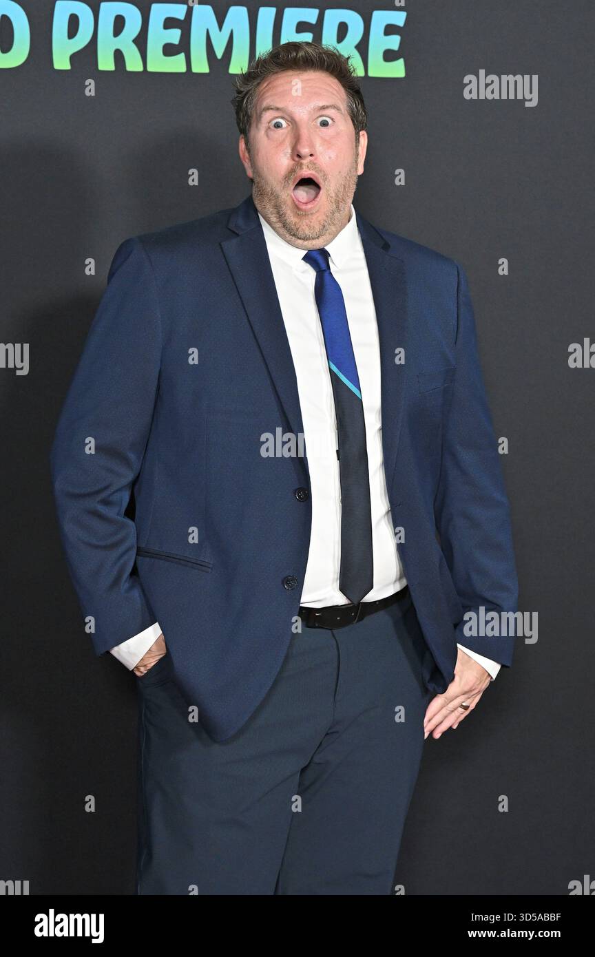 Nate Torrence at the world premiere of the animated film 'Zootopia 2 ...