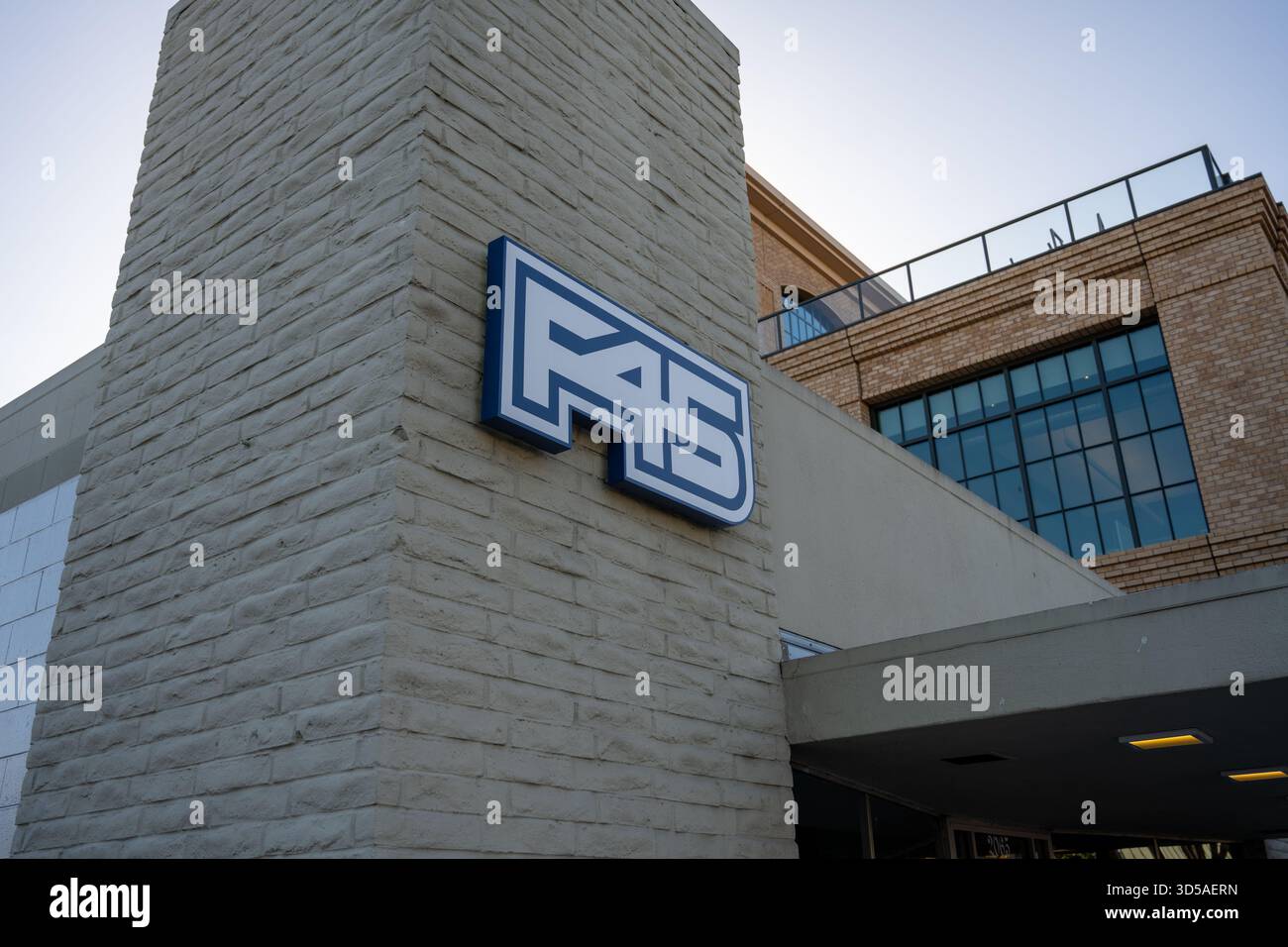 Signage for F45 gym in Redwood City, California, November 6, 2025 ...