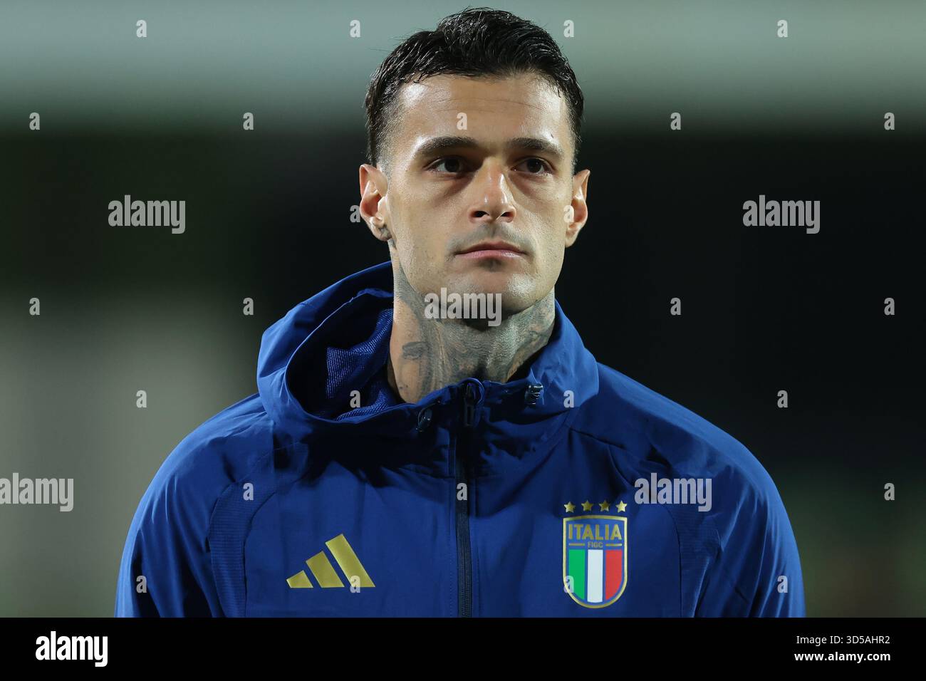 Chisinau, Moldova, 13th November 2025. Gianluca Scamacca of Italy ...