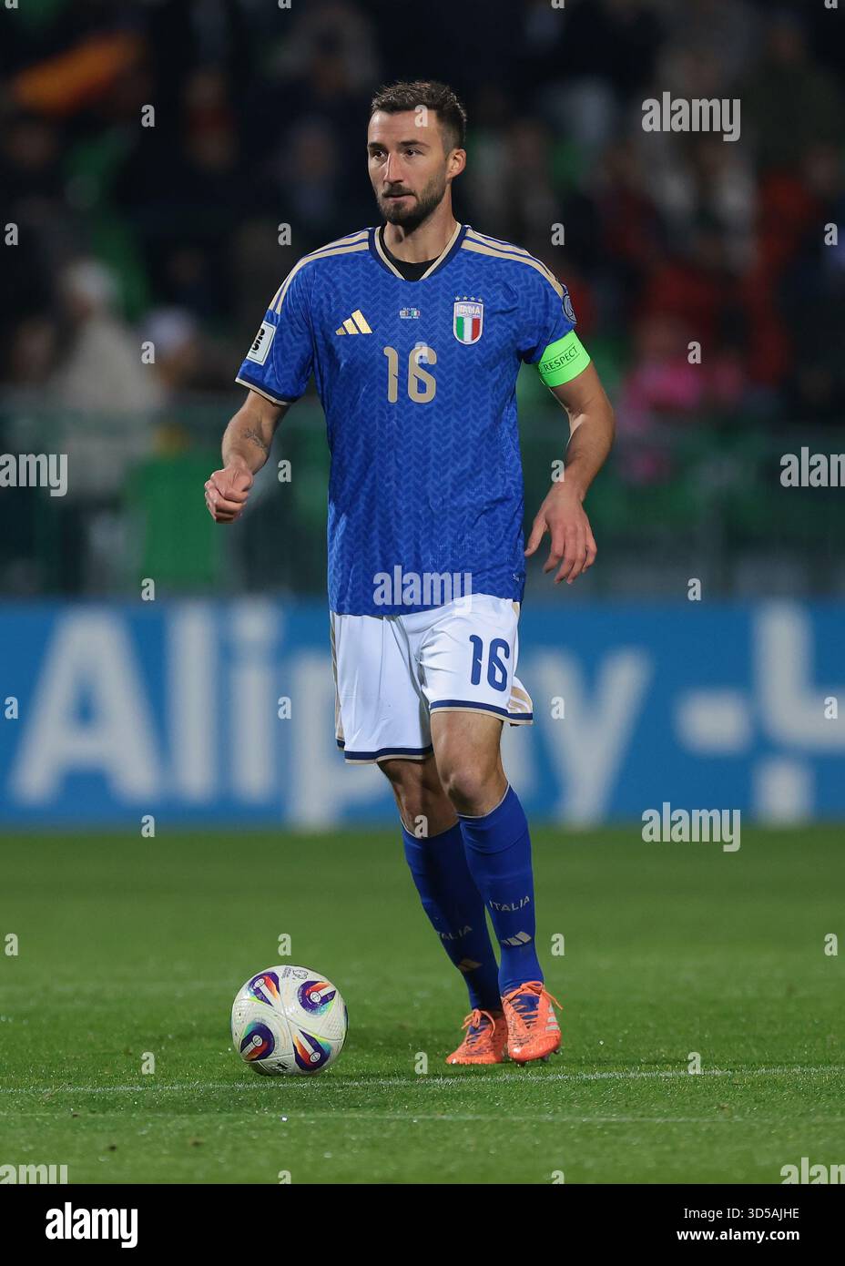 Chisinau, Moldova, 13th November 2025. Bryan Cristante of Italy during ...